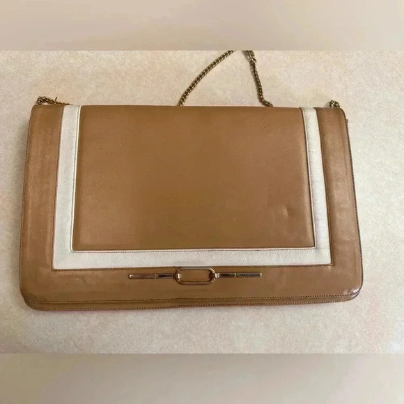 Lou Taylor | Bags | Lou Taylor Purse With Chain Strap And Attached ...